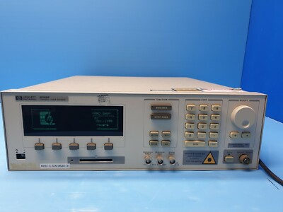 Agilent HP 8168F Option Tunable Laser Source TLS Used | eBay