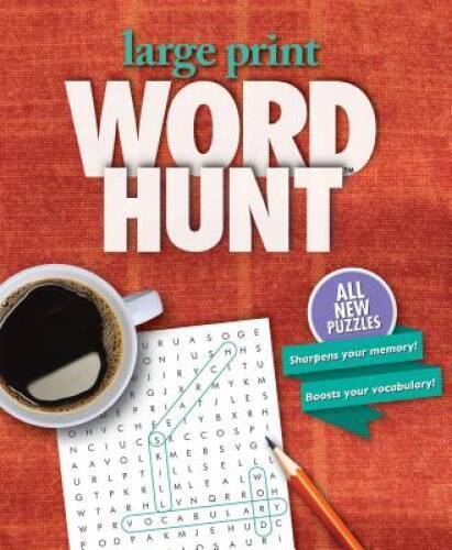 Large Print-Word Hunt Volume 24: Copper Rug - Paperback By Bill ...