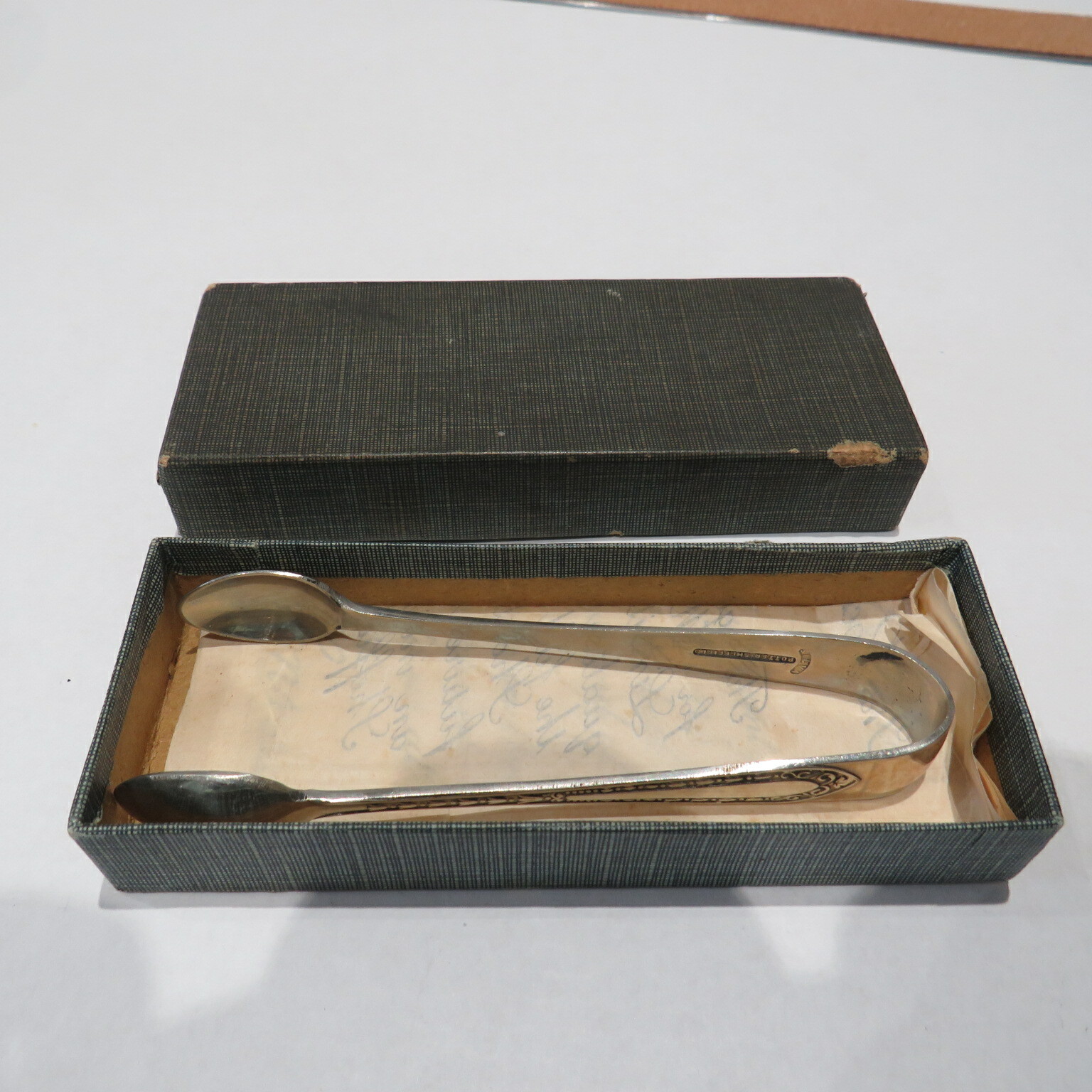 Vintage Silva Potter Sheffield Sugar Tong | eBay