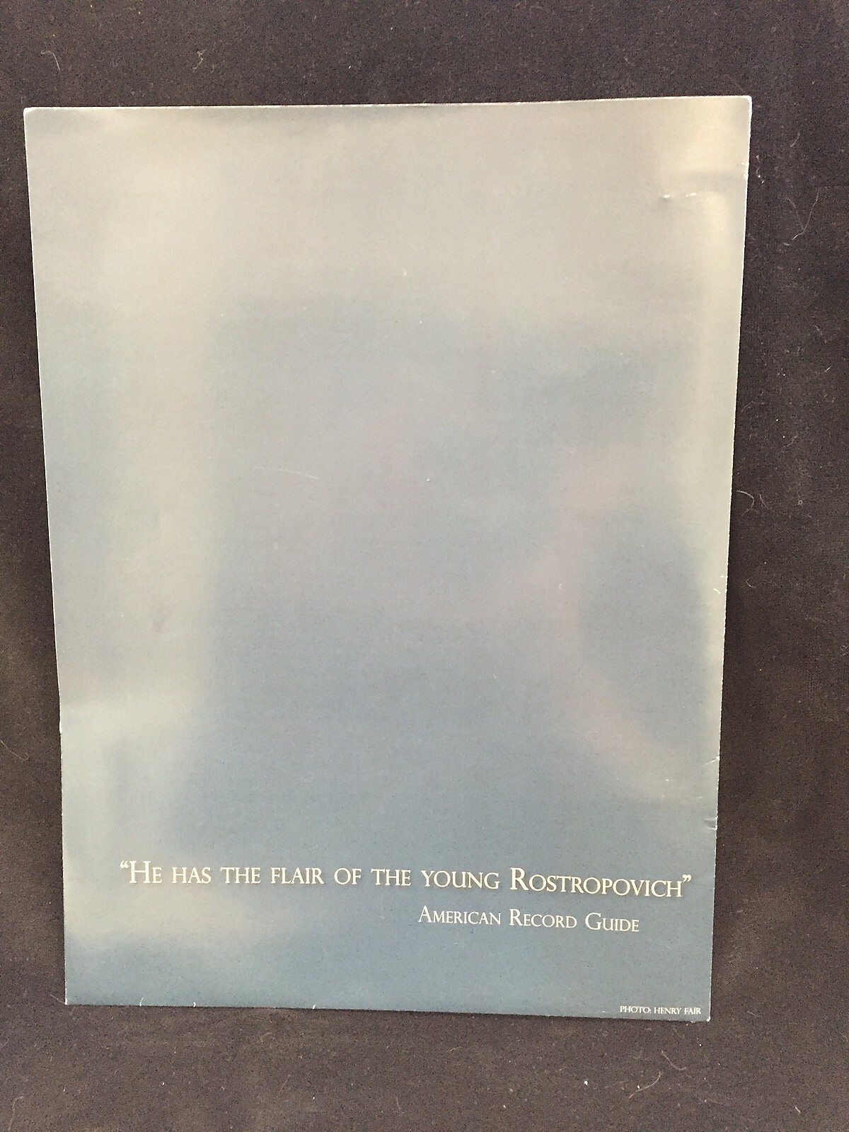 AMIT PELED, cello - PRESS KIT and PHOTO - date c. 2009 | eBay