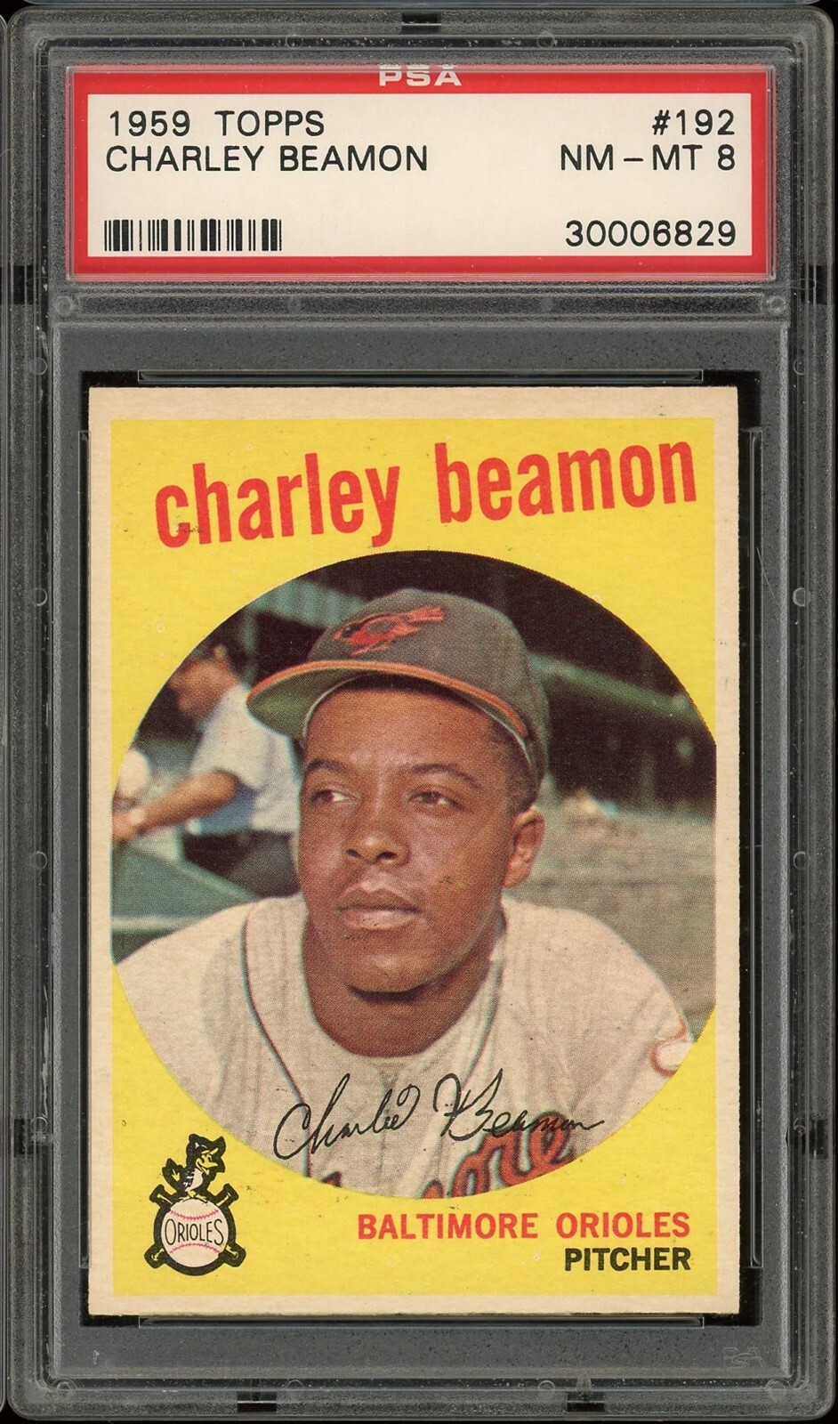 1959 Topps Baseball #192 Charley Beamon PSA 8 | eBay