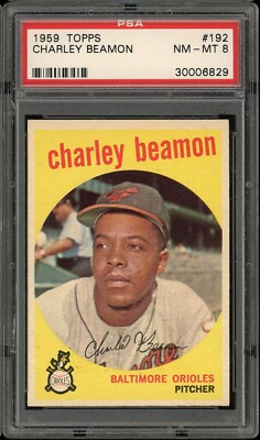 1959 Topps Baseball #192 Charley Beamon PSA 8 | eBay