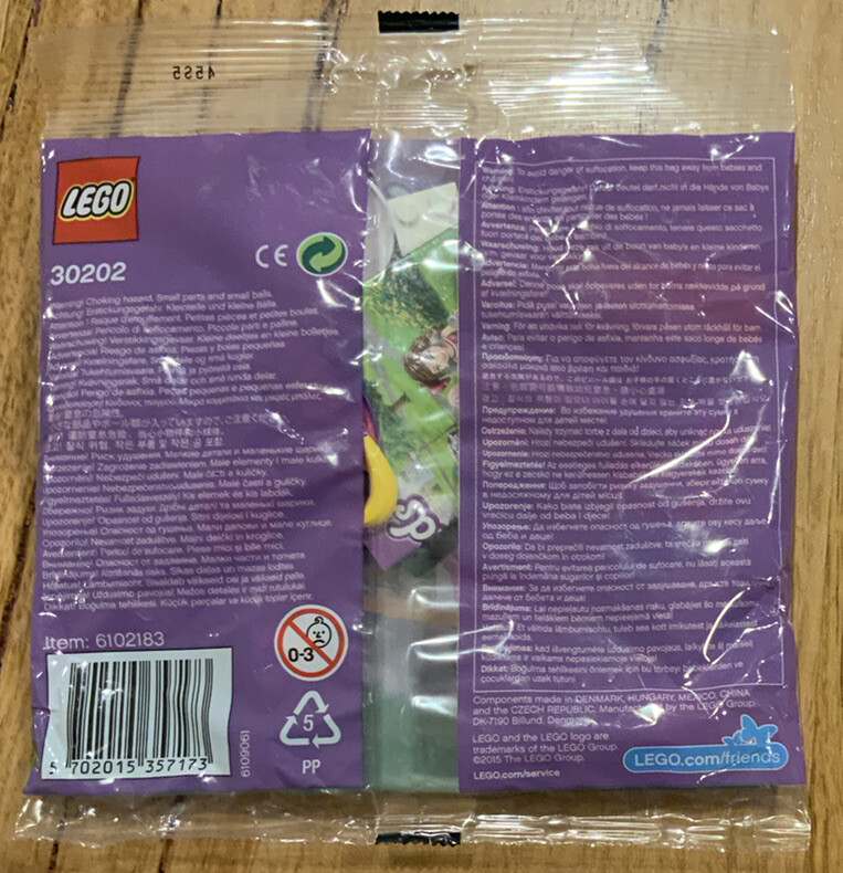 LEGO Friends 30202 Smoothie Stand Satchel Set Olivia NEW Sealed Polybag ...
