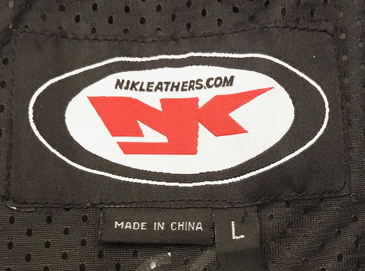 NJK Leathers Mens Biker Black Leather Jacket Pockets Lined Heavy Size ...