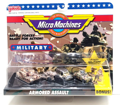 VINTAGE 1991 GALOOB MICRO MACHINES - ARMORED ASSAULT #6 - MILITARY ...