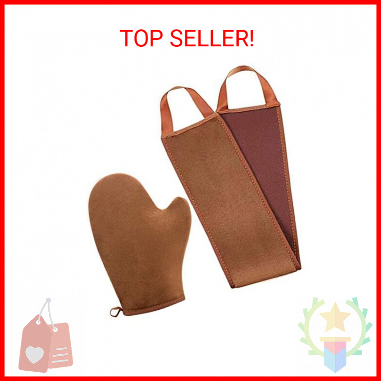 2 in 1 Self Tanning Mitt Applicator kit Self Tan Mit Self Tanner Mitt ...