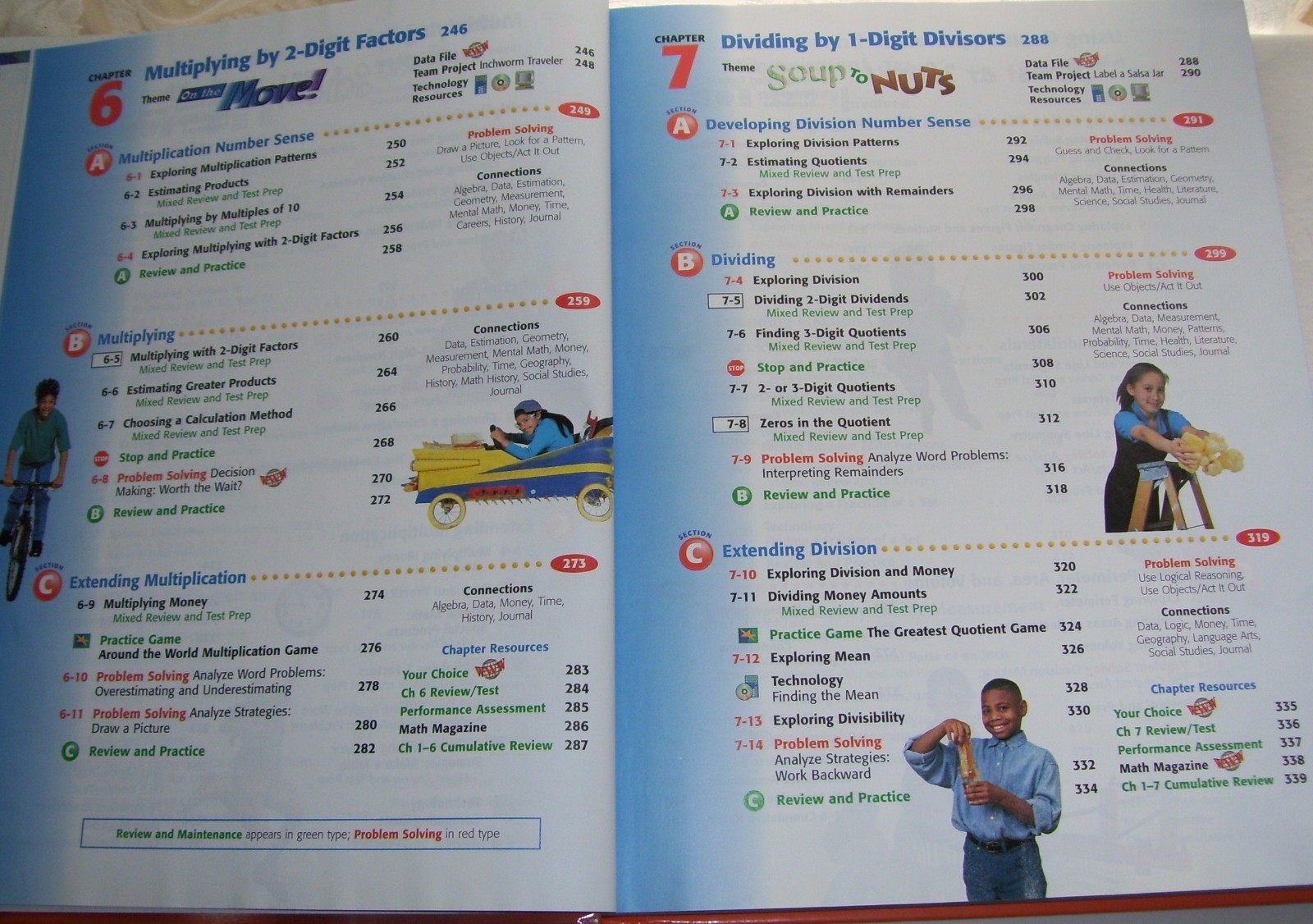 Math - Grade 4 SFAW Scott Foresman - Addison Wesley / Hardcover Student ...