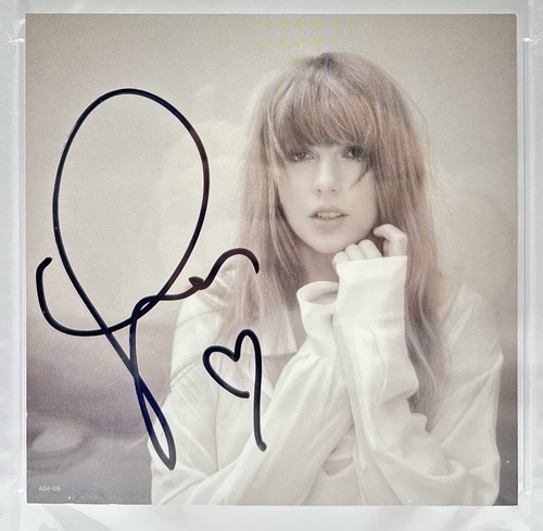 Taylor Swift Signed TTPD CD Insert Autographed HEART Eras Tour PSA/DNA ...