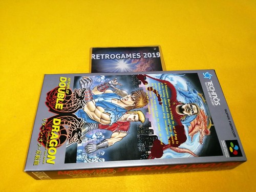 RETURN OF DOUBLE DRAGON Nintendo Super Famicom REG CARD | eBay