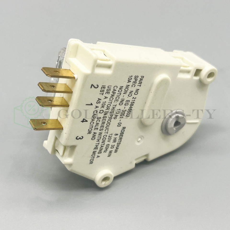 Fit Kenmore Frigidaire Refrigerator Defrost Timer 215846606 215846602 ...
