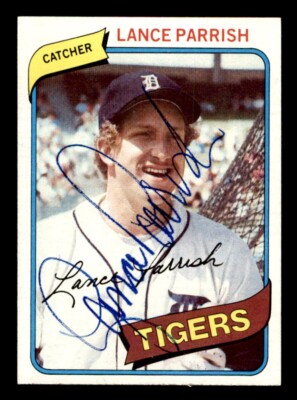 1980 Topps Baseball #196 Lance Parrish Signed Autograph (No COA) | eBay