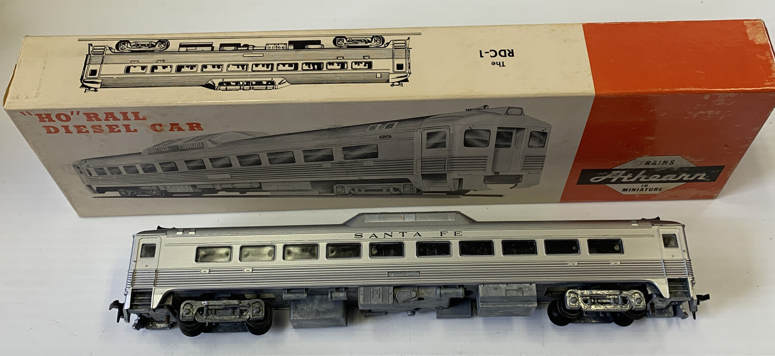Early Athearn HO RDC-3 Santa Fe Unpowered Dummy RTR 2071 W50 | eBay