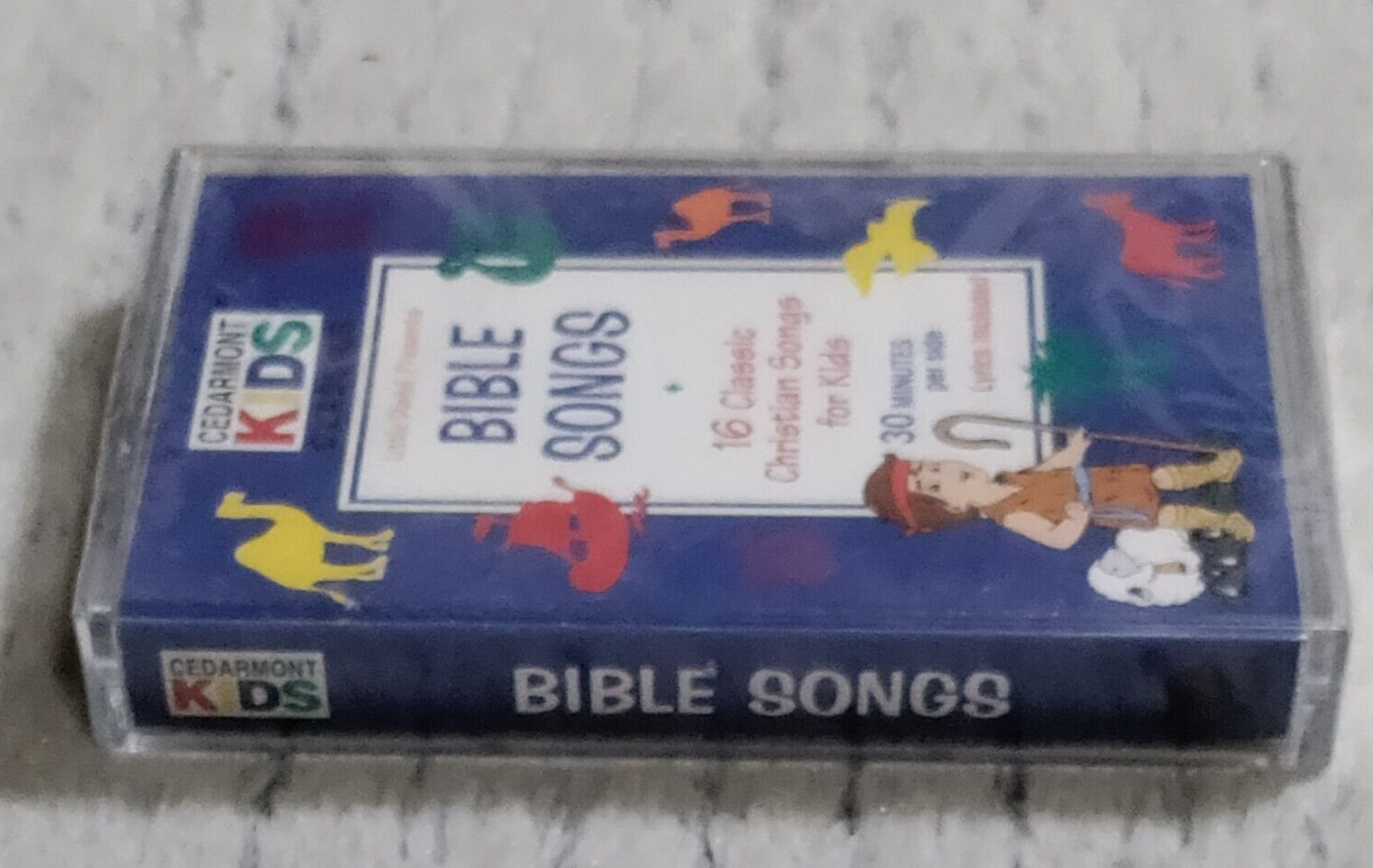 Bible Songs by Cedarmont Kids (Cassette, Aug-1993, Benson Records) for ...