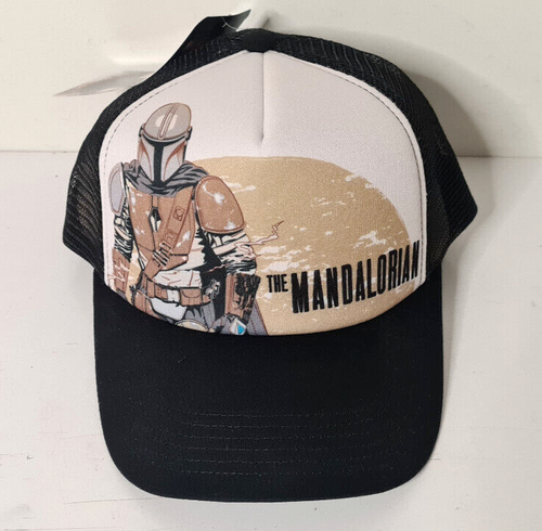 DISNEY STAR WARS THE MANDALORIAN CAP HAT ADJUSTABLE LUCASFILMS ...