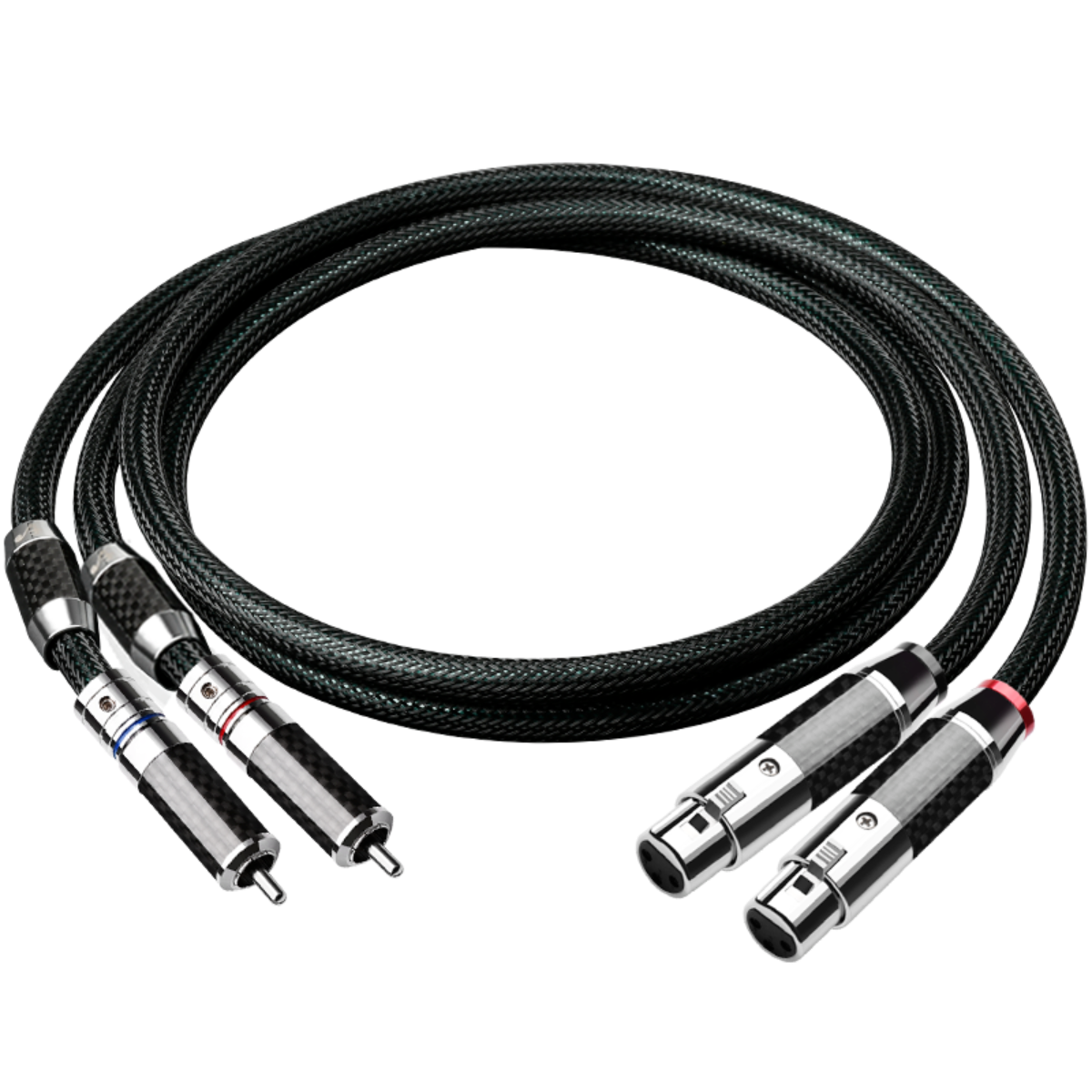 RCA to XLR audio cable High purity OCC RCA to balanced signal cable | eBay