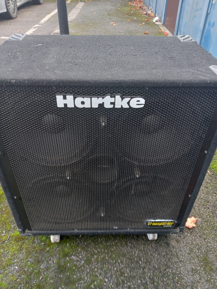 Bass Guitar Cabs. 2 x Hartke Transporter bass cabs. | eBay UK