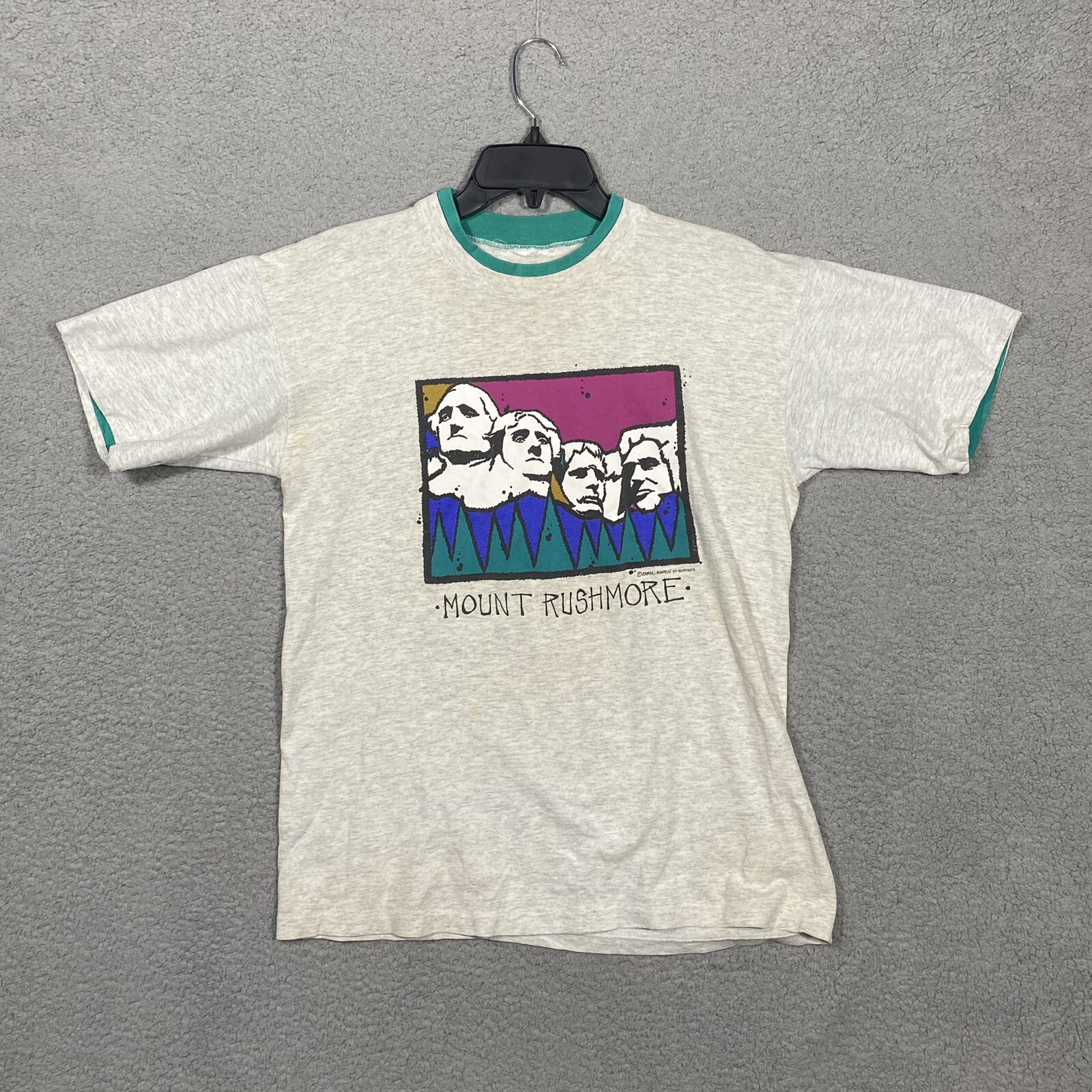 VTG Mt. Rushmore T-Shirt , Carol Konen By Suttons Single Tee 90’s | eBay