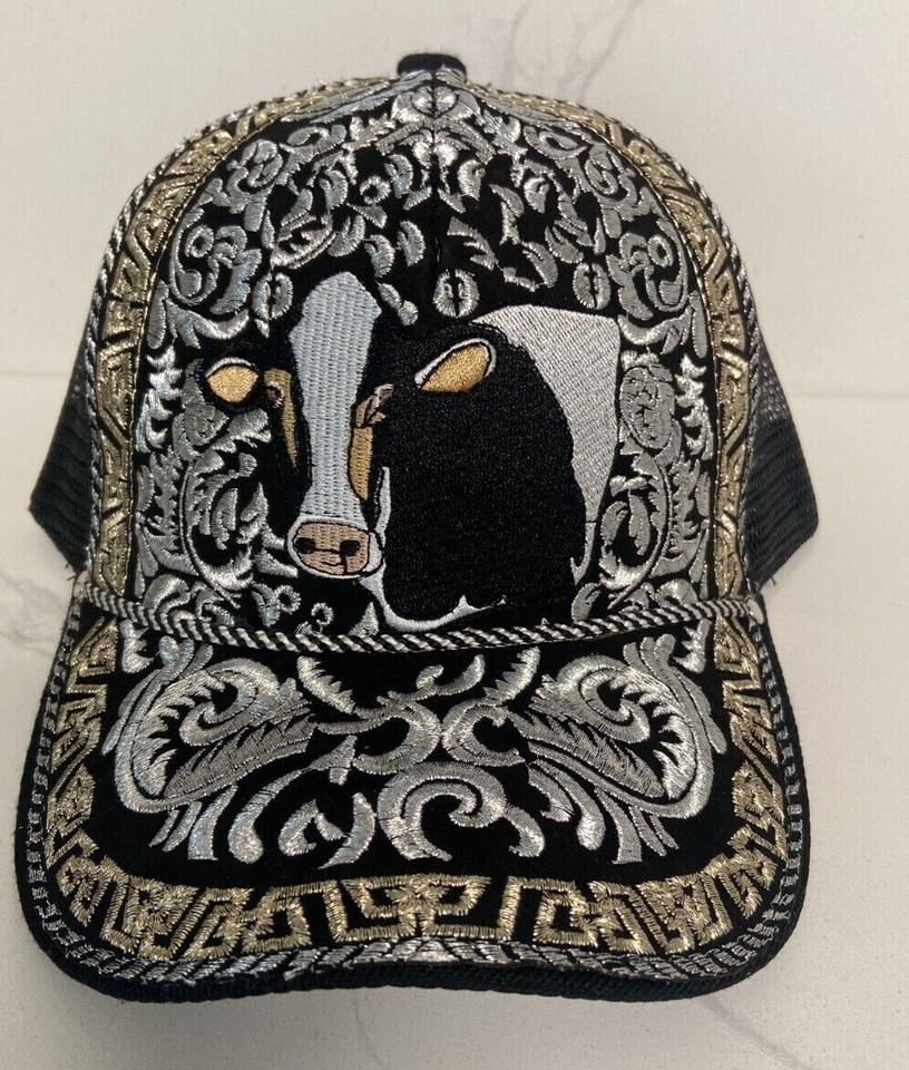 Silver Color Plated Hat Artisanal MeshBack Gris Gorra Artesanal ...