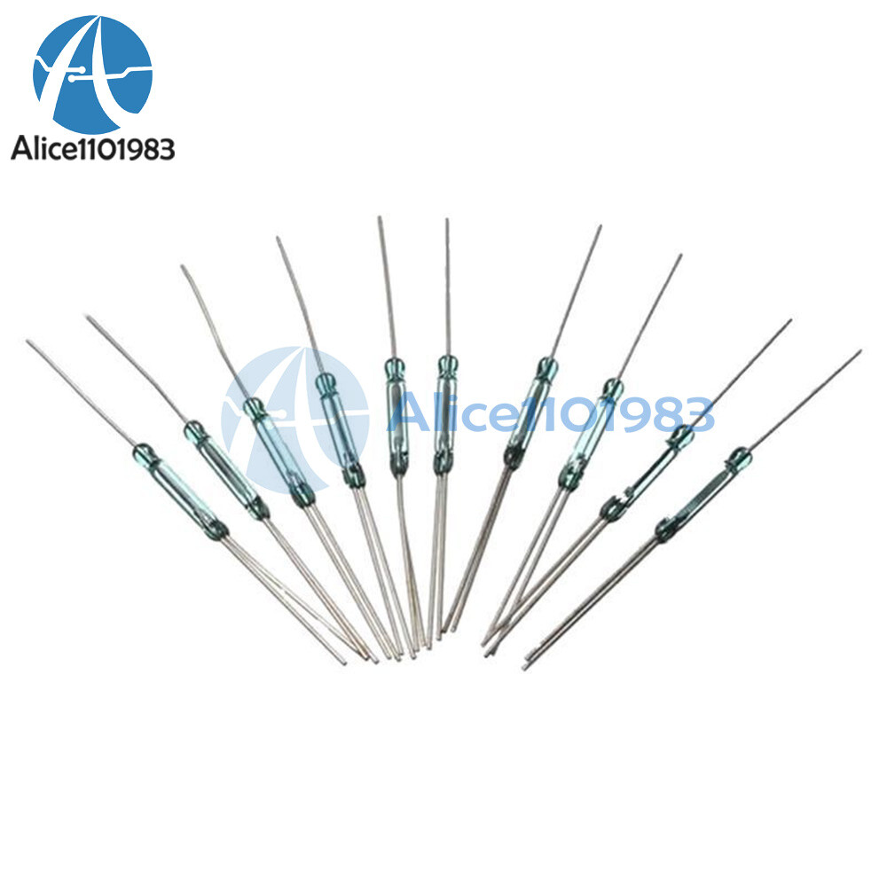 10PCS 2.5 x14mm Glass Reed Relay 4W 3-Pin Magnetic N/O N/C Switch | eBay