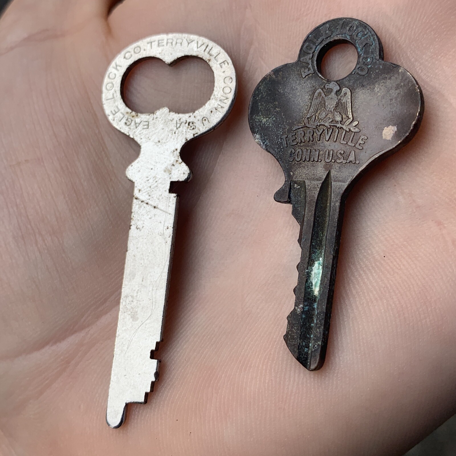 EAGLE LOCK CO - TERRYVILLE Connecticut Replacement Keys Vintage Antique ...