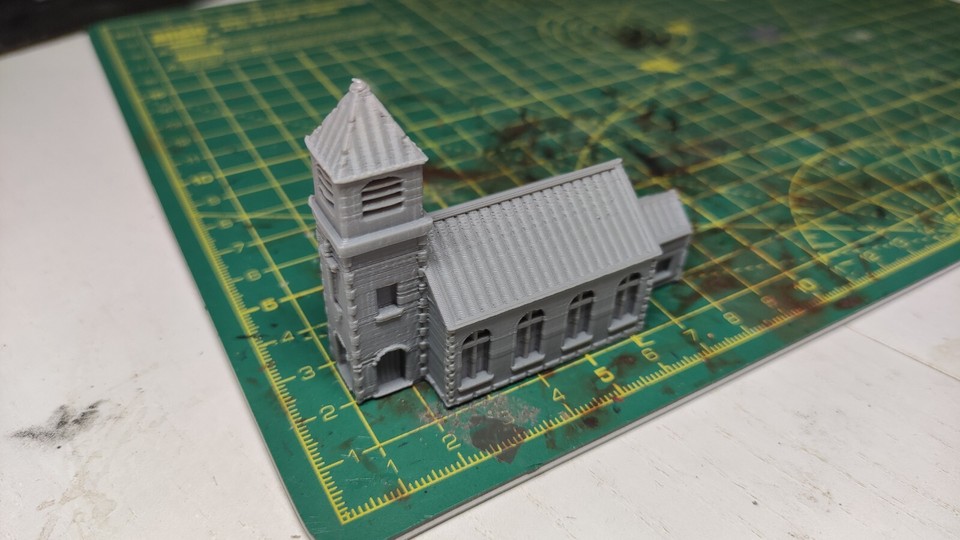 6mm Scale Table Top Wargaming European Village 2 & Papelotte Farm – 18 ...