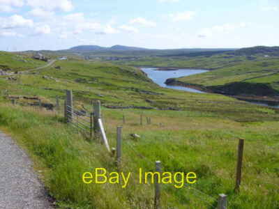 Photo 6x4 Upper part of Loch Carloway and Borrowston Borghastan c2006 ...