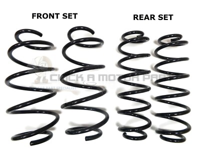 VW GOLF MK5 1.4 + 1.6 2004-2009 FRONT 2 AND REAR 2 SUSPENSION COIL ...