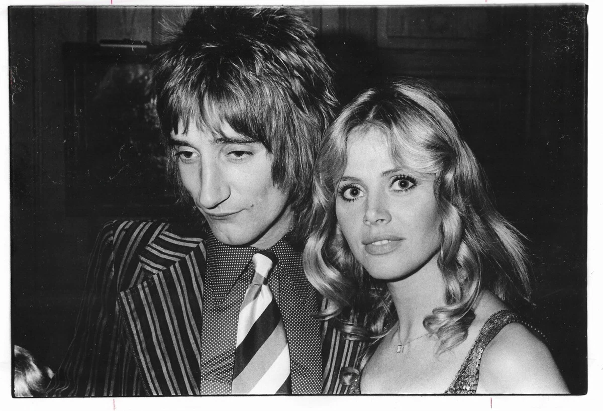 Britt Ekland Rod Stewart