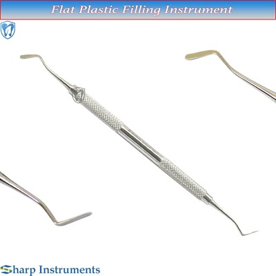 Flat Plastic Filling 2mm Composite Restoration Double ended Filling ...