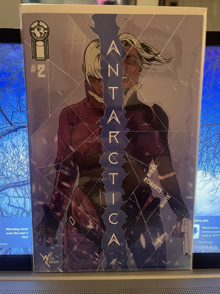 Antarctica #1-3 Comic Book Lot Image Comics Simon Burks Will Roberts ...