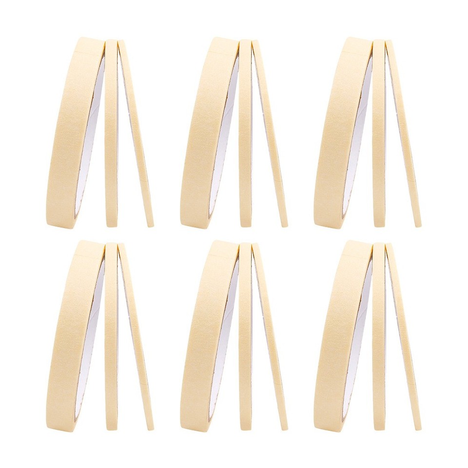 18 Rolls Practical Nail Polish Masking Tape White Color Separation ...