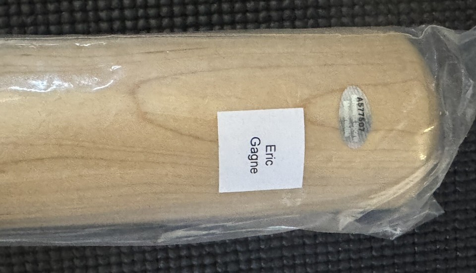 Eric Gagne Signed Louisville Slugger Pro Stock Blonde Baseball Bat ...