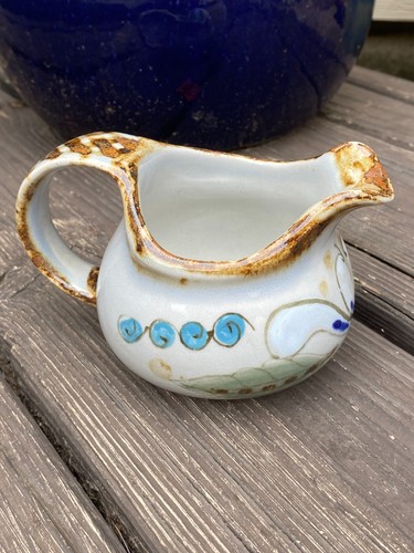 Vintage KEN EDWARDS Creamer Mexican Folk Art Tonala El Palomar | eBay