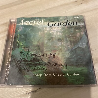 AUTOGRAPHED Secret Garden CD - Songs from a Secret Garden Excellent ...