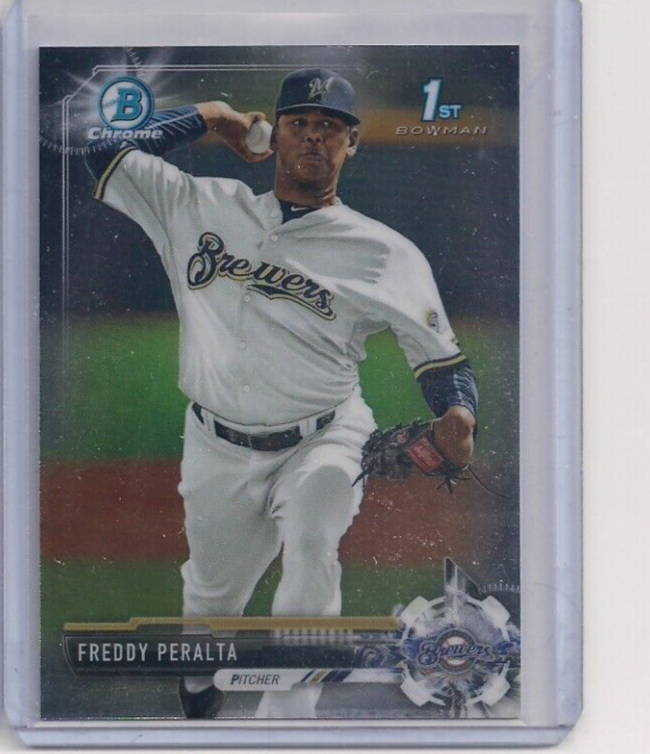 2017 Bowman Chrome Freddy Peralta | eBay