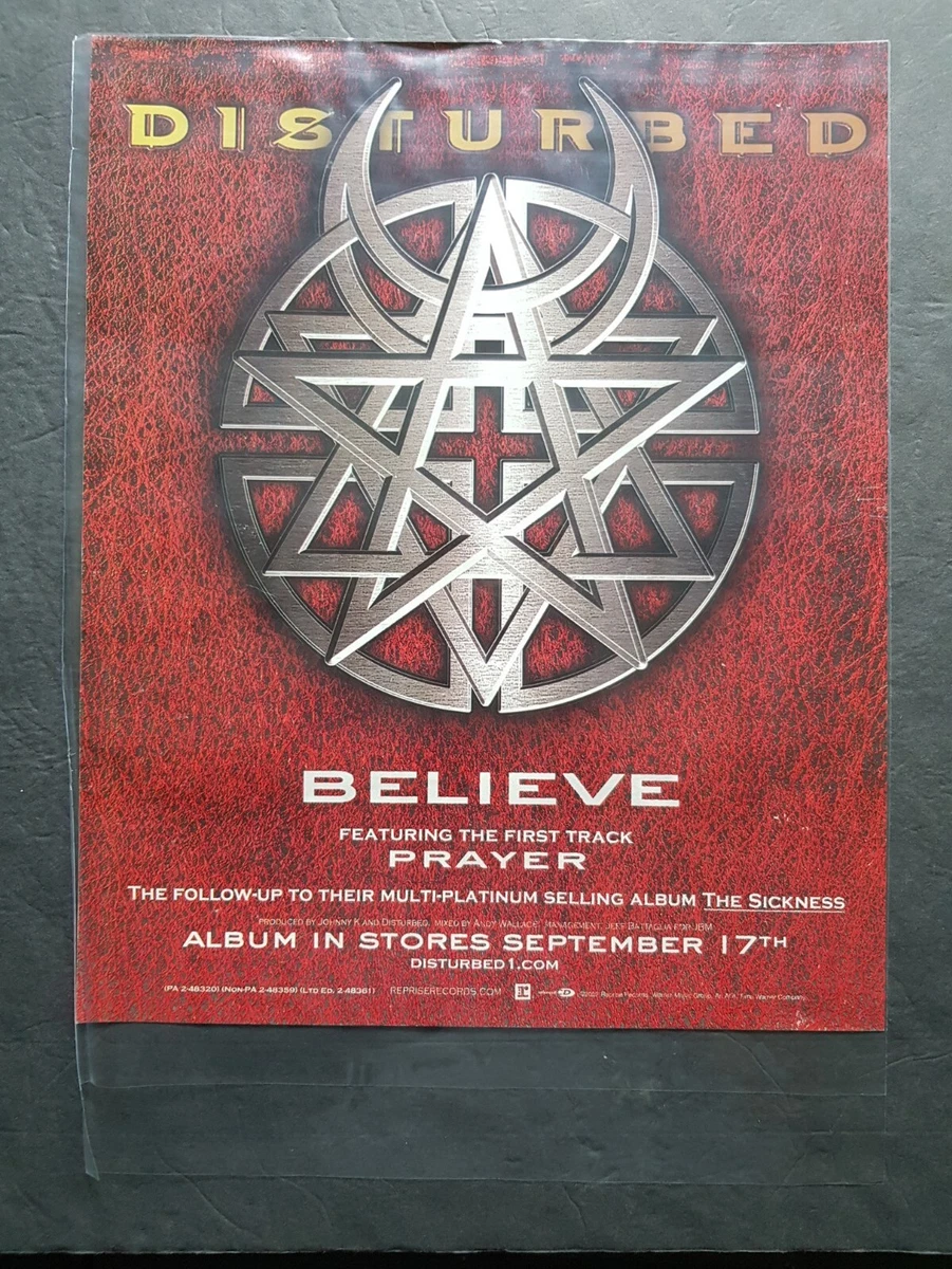 Believe Album Cover Disturbed