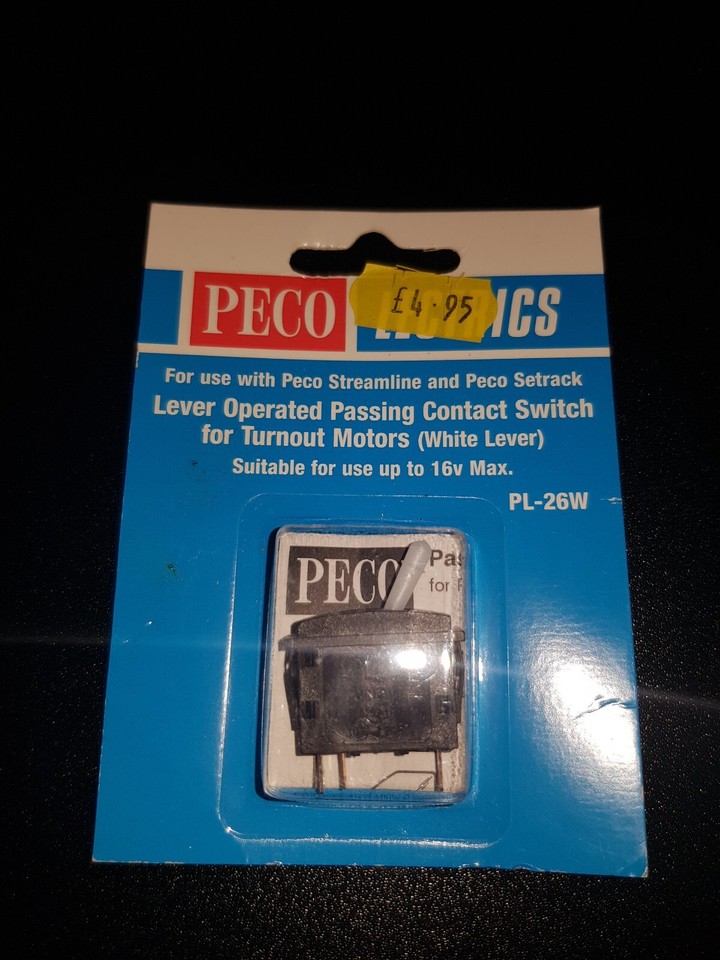 OO GAUGE Peco Lectrics PL-10 Turnout Motor Switch machine PL-10E ...