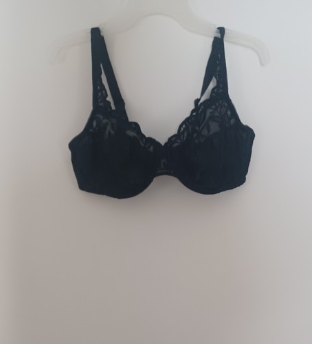Bali Bra 40C Underwire Embroidered Lace Unlined Cup Adjustable Strap ...