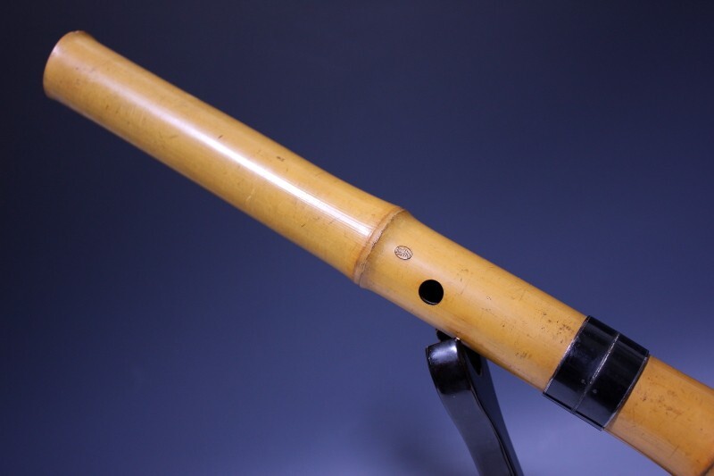 Japan Antique bamboo flute shakuhachi yoroiyoroi samurai katana Edo Noh ...