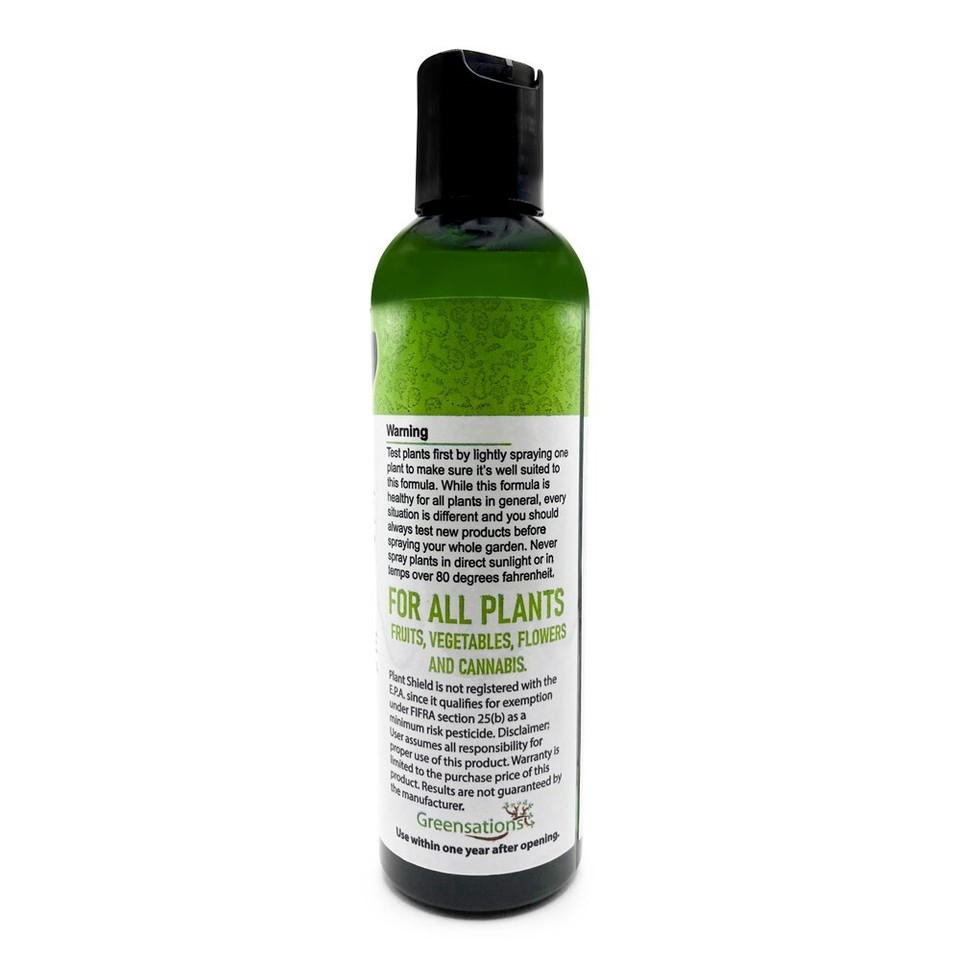 Plant Shield Natural for Powdery Mildew Aphids Mites and More - Organic ...