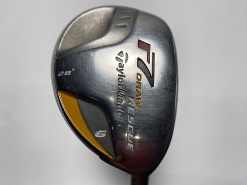 TaylorMade R7 Draw 6 Hybrid 28* REAX 65g Regular Graphite Mens RH | eBay