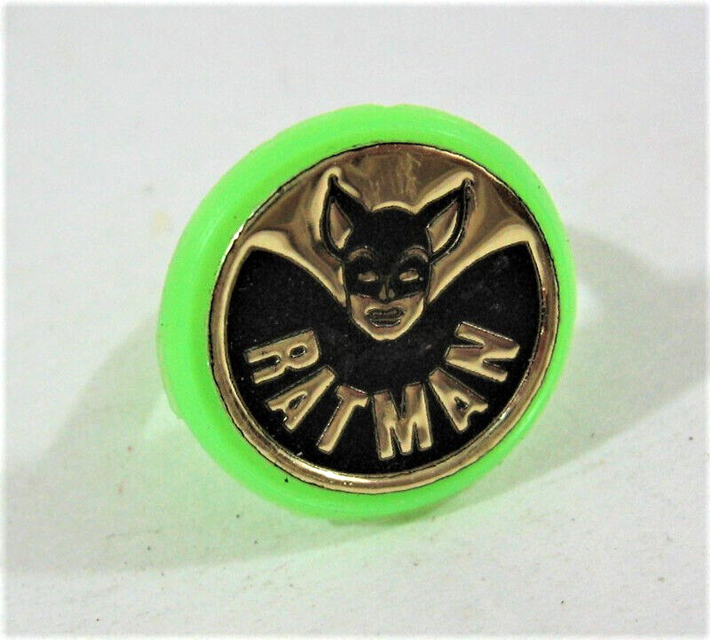 Vintage Ratman Ring Gumball Machine Prize Vending Toy Old Unsold Store ...