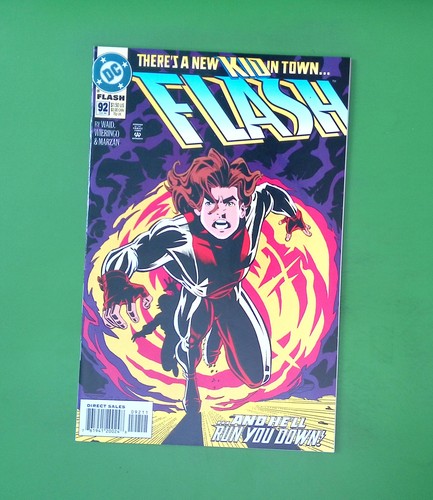 FLASH #92 VOL. 2 8.0 1ST APP DC COMIC BOOK TS95-188 | eBay