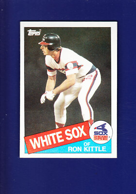 Ron Kittle 1985 TOPPS MLB Baseball #105 (NM+) Chicago White Sox | eBay