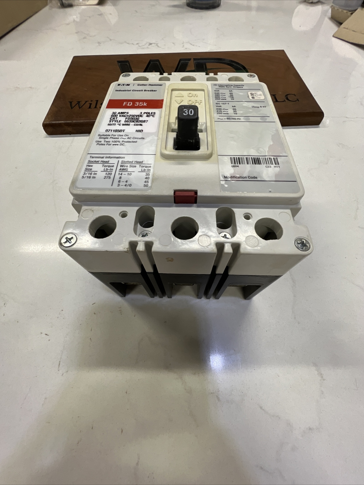 Eaton FD3030 Circuit Breaker for sale online | eBay