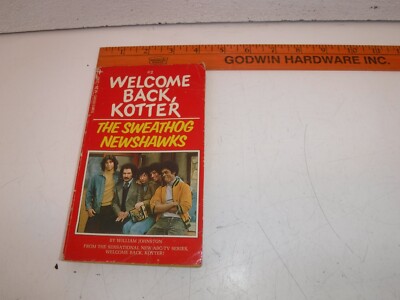 Welcome Back Kotter Sweathog Newshawk Paperback William Johnston | eBay