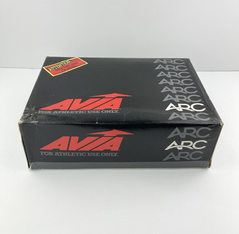 RARE! New/Old Stock 1990 Avia 878 3/4 Spider ARC High Basketball Shoe ...