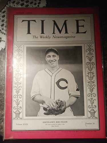 Bob Fueller Time Magazine 1937 | eBay