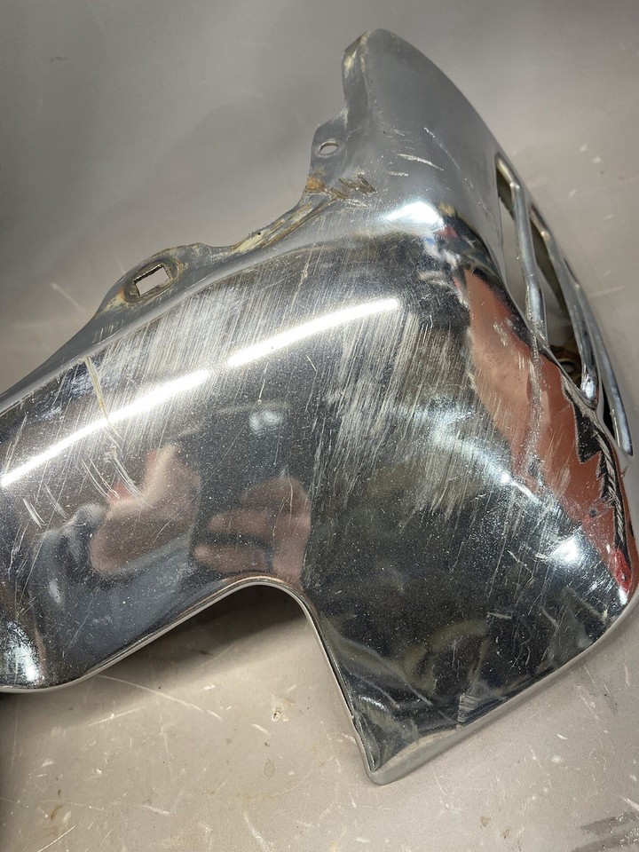 1970 Chevy Impala Front Bumper Chrome Lower Valance Splash Pan Belair ...