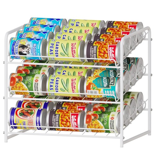 Simple Trending Metal Can Rack Organizer, Stackable Can Storage ...